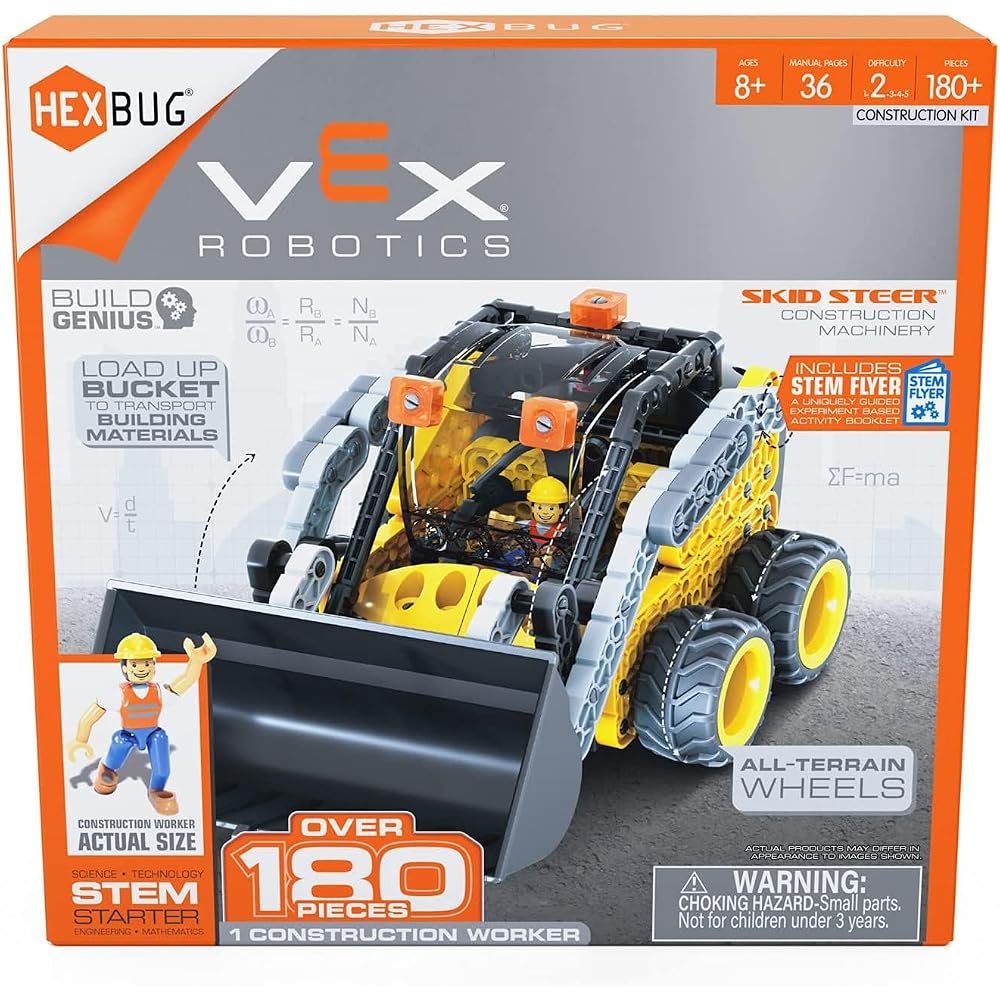 $9/mo - Finance HEXBUG VEX Robotics Skid Steer, Buildable Construction ...