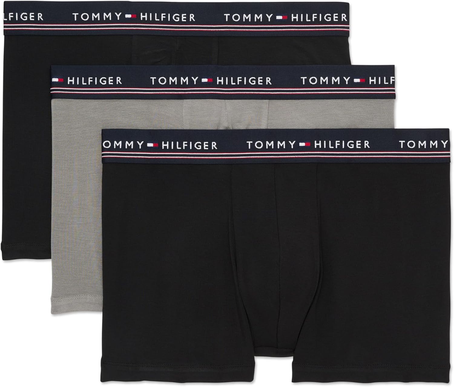 Amazon.com: Tommy Hilfiger Men's Modal 3-Pack Trunk : Clothing, Shoes ...