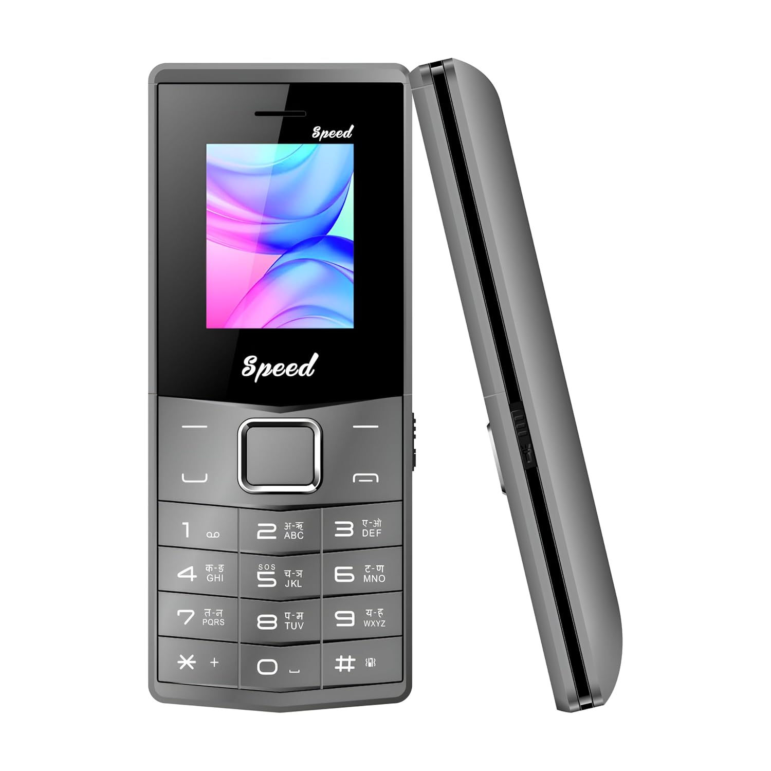 Royal Mobisol Speed Grey Wireless Keypad Mobile Phone 16GB Storage ...