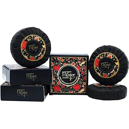Amazon.com : Maja, Classic Soap Perfumed Soap Round and Luxurious Round ...