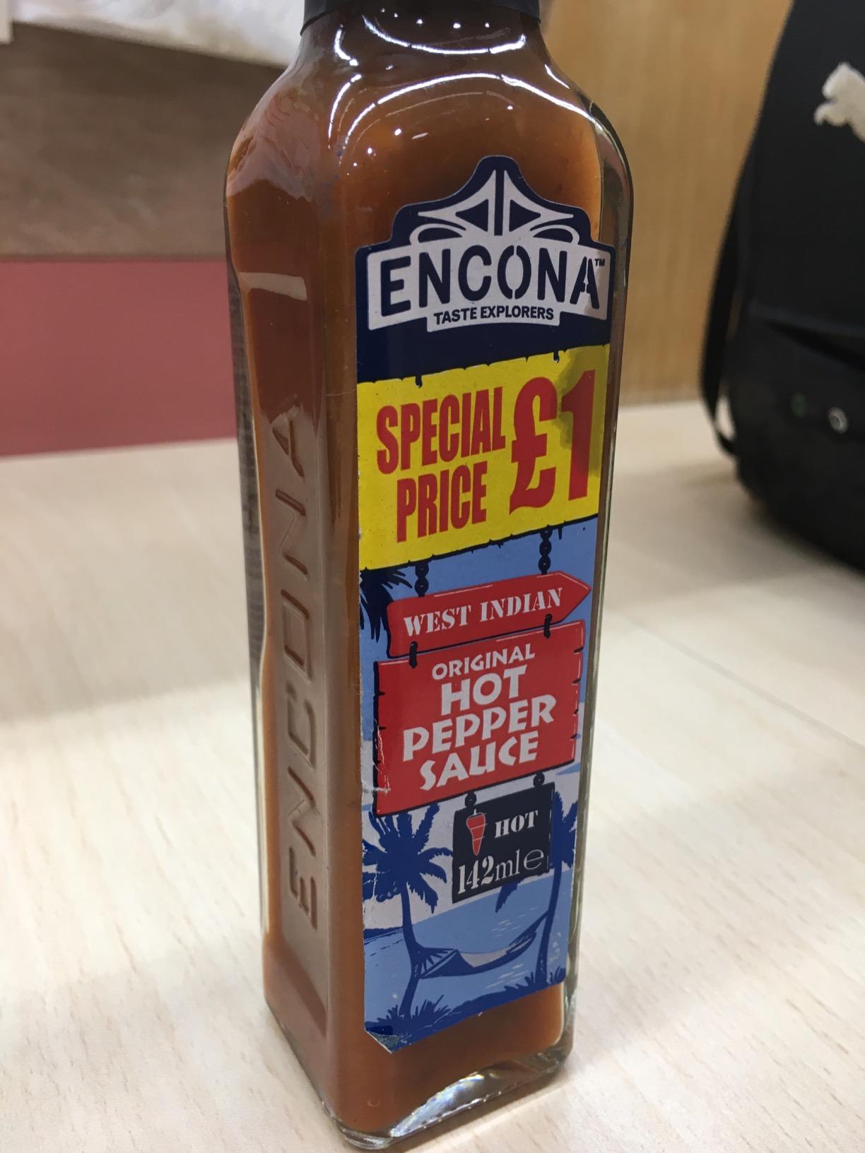 Encona Original Hot Pepper Sauce, 142 ml : Amazon.in: Grocery & Gourmet ...