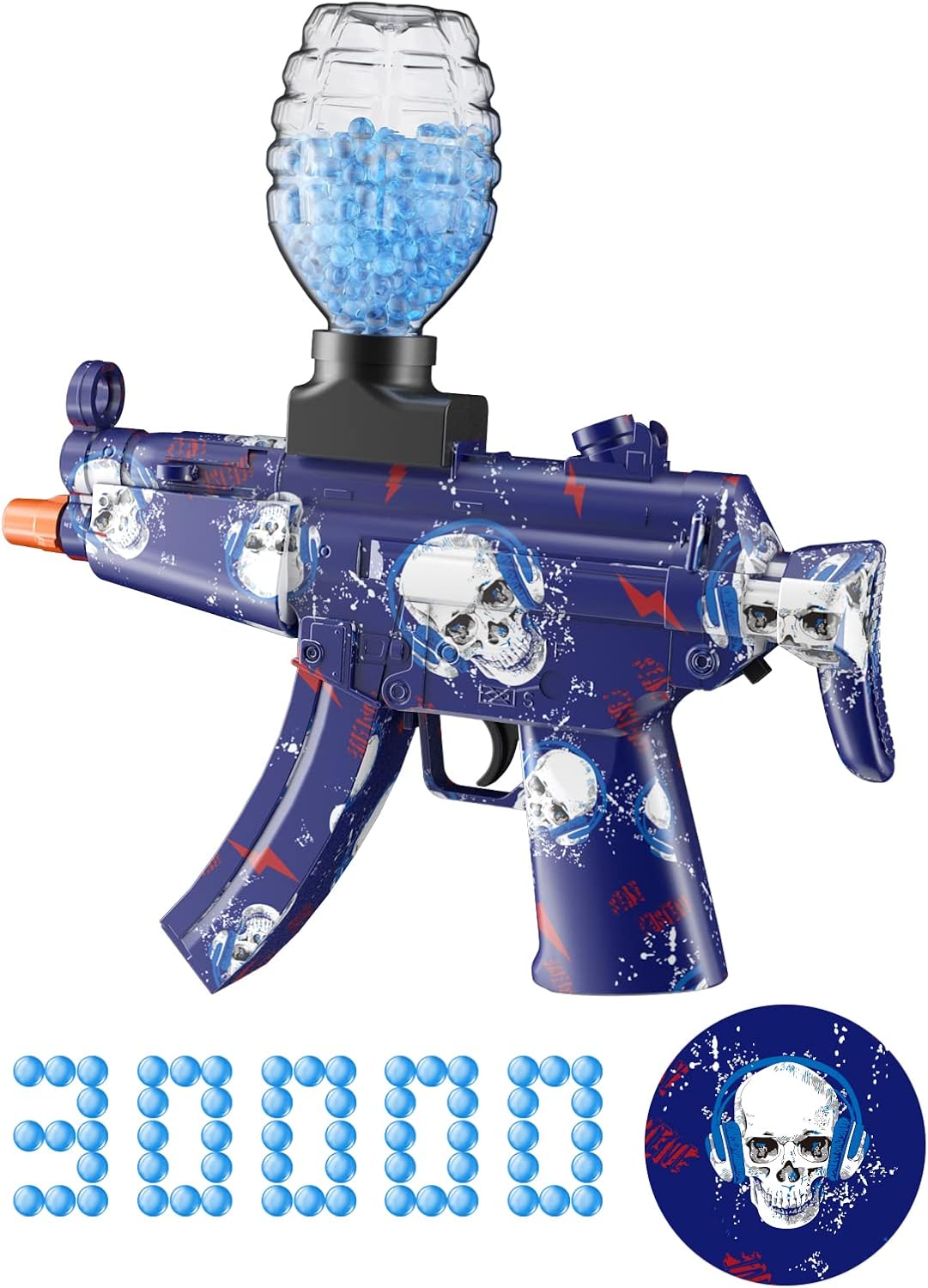 Amazon.com: MaxBlaster Gel Ball Blaster, Splatter Ball Toy for Outdoor ...
