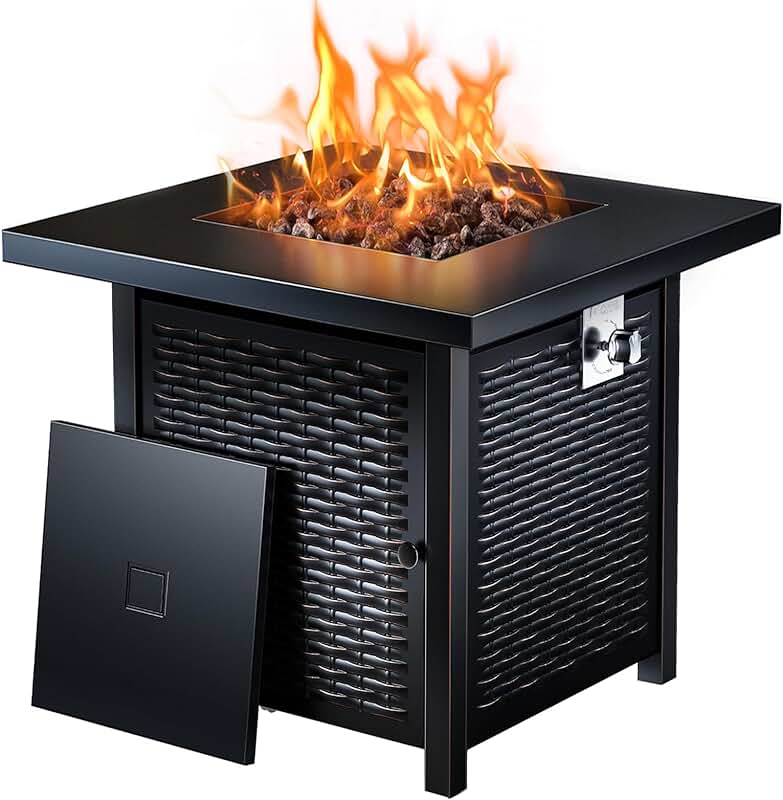 Amazon.com: Outdoor Fire Tables - Outdoor Fire Tables / Fire Pits ...