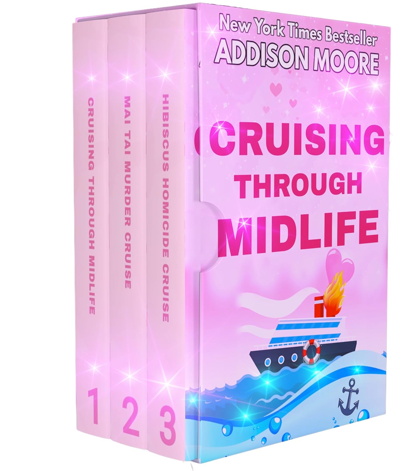 Amazon.com: Cruising Through Midlife Books 1-3 : Hawaii Cruise Ship Cozy Mysteries (Cruising ...