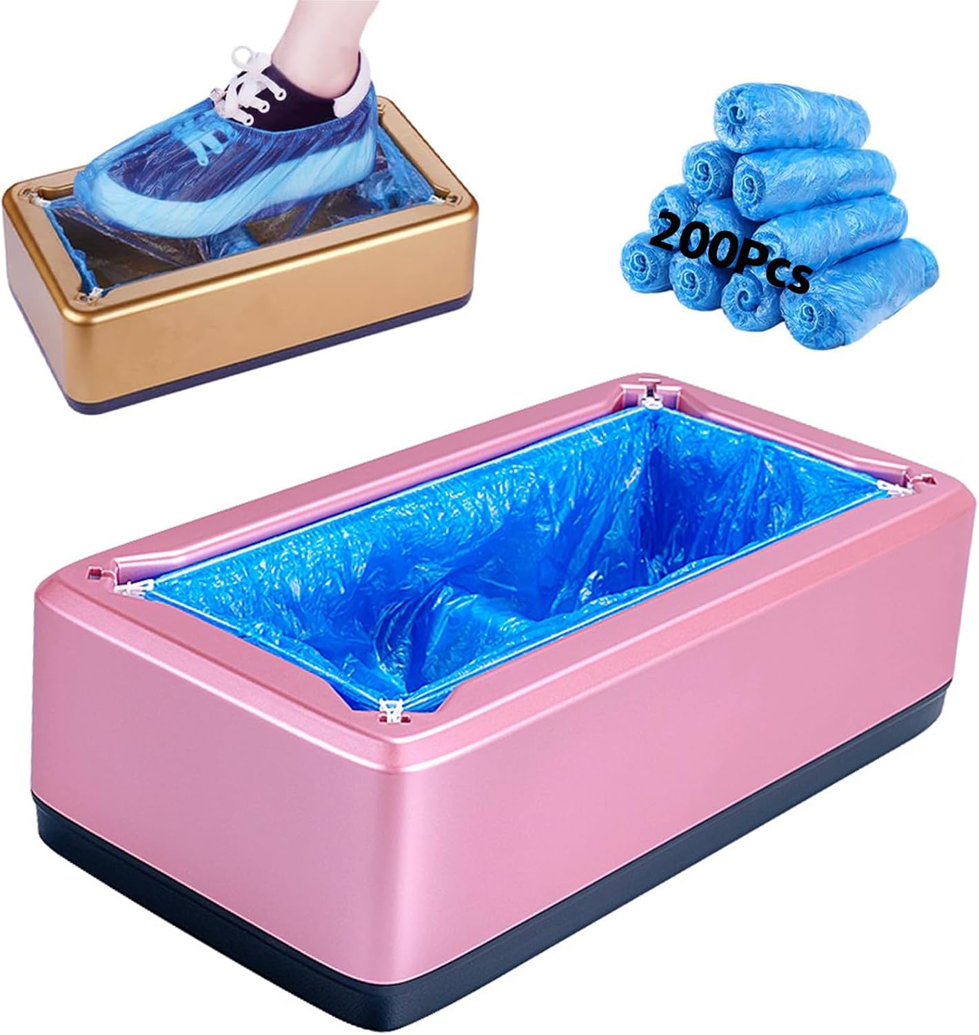 Amazon.com: ELEFOCUS Shoe Covers Machine, Automatic Shoe Cover ...