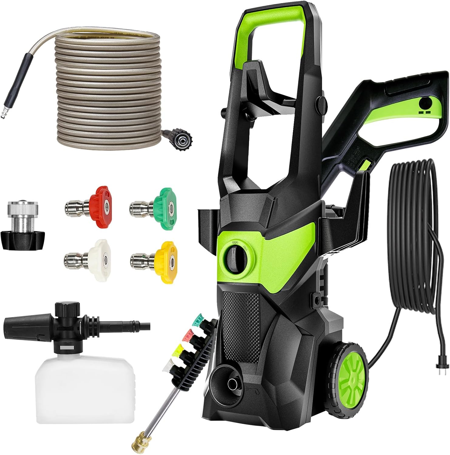 Amazon.com : salient Electric Pressure Washer - 3000 Max PSI 2.5GPM ...