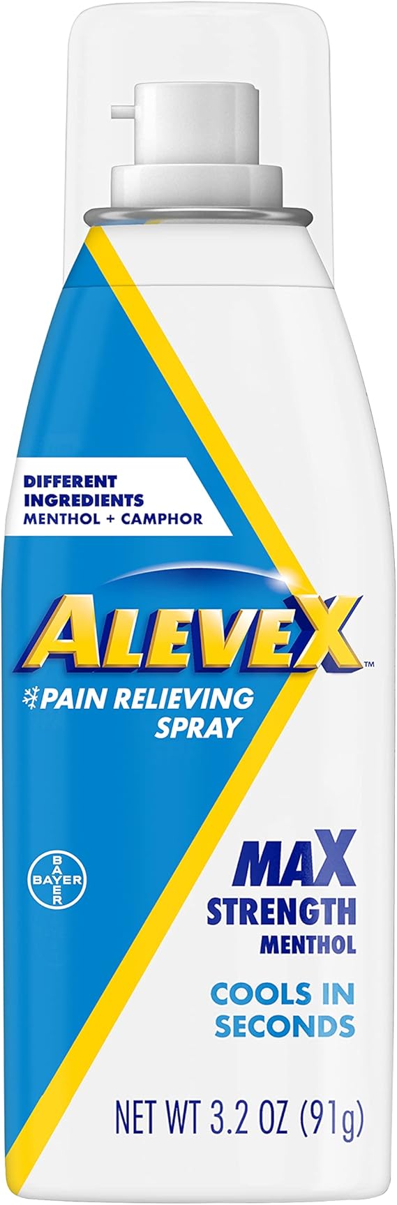 Amazon.com: AleveX Pain Relieving Spray, Fast Acting & Fast Drying for ...