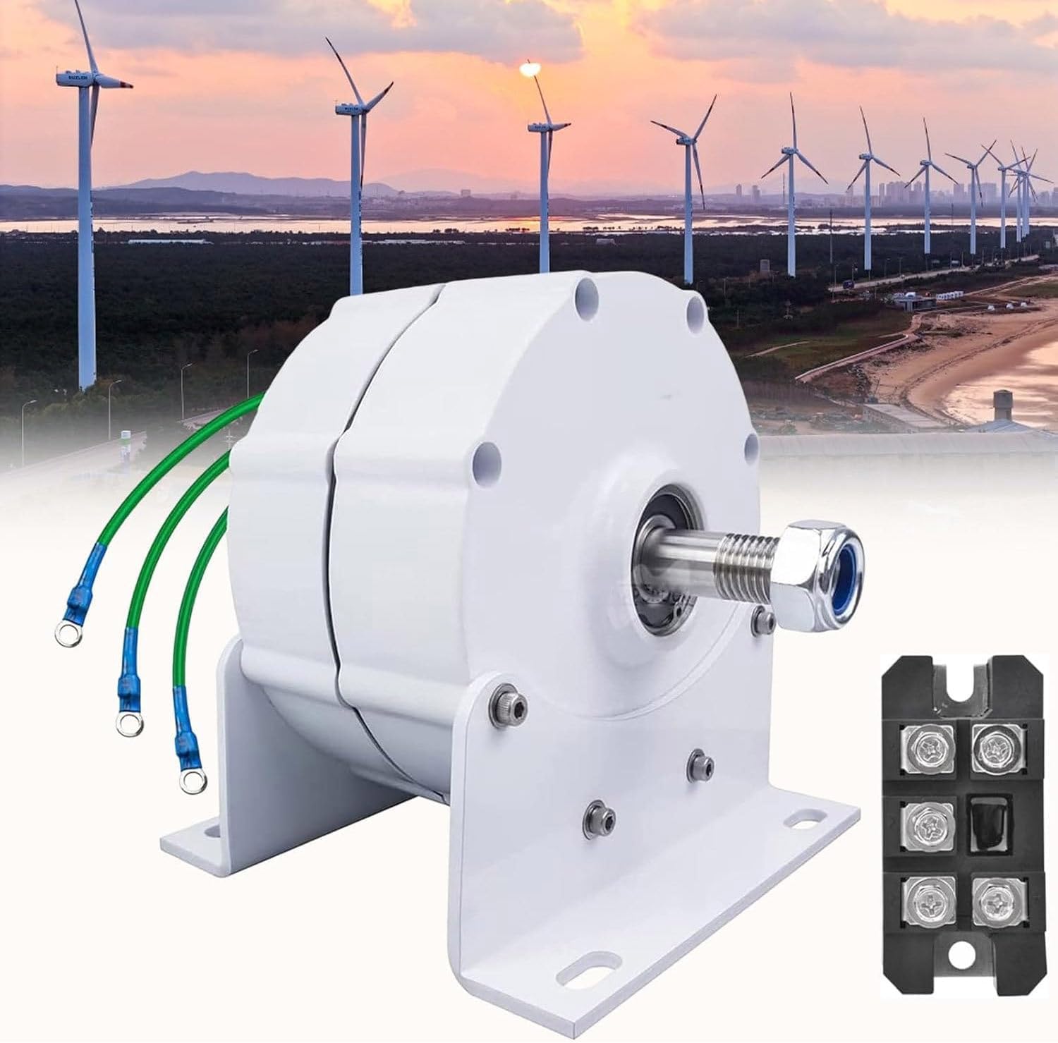 3000W 5000W 6000W 8000W 9000W 10000W Permanent Magnet Generator 12V 24V ...