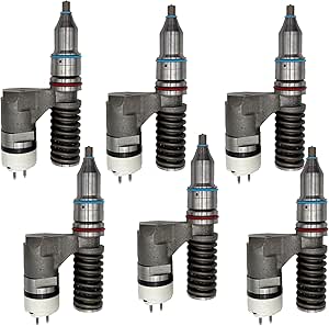 6PCS Fuel injector 10R-7229 For Caterpillar CAT C15 C16 C18 C22 C27 C32 ...
