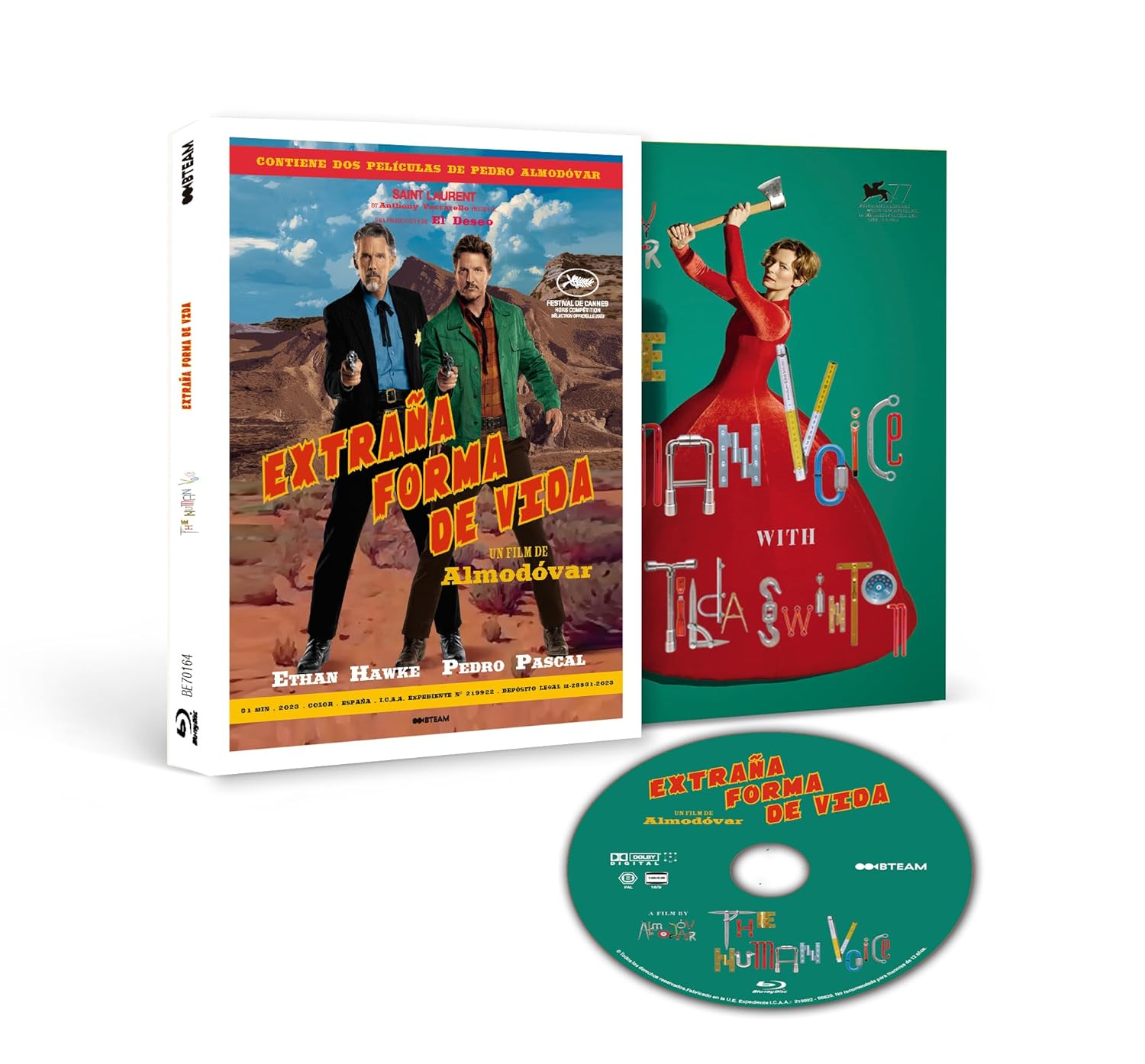 Almodóvar: Extraña forma de vida + The human voice [Blu-ray]: Amazon.es ...