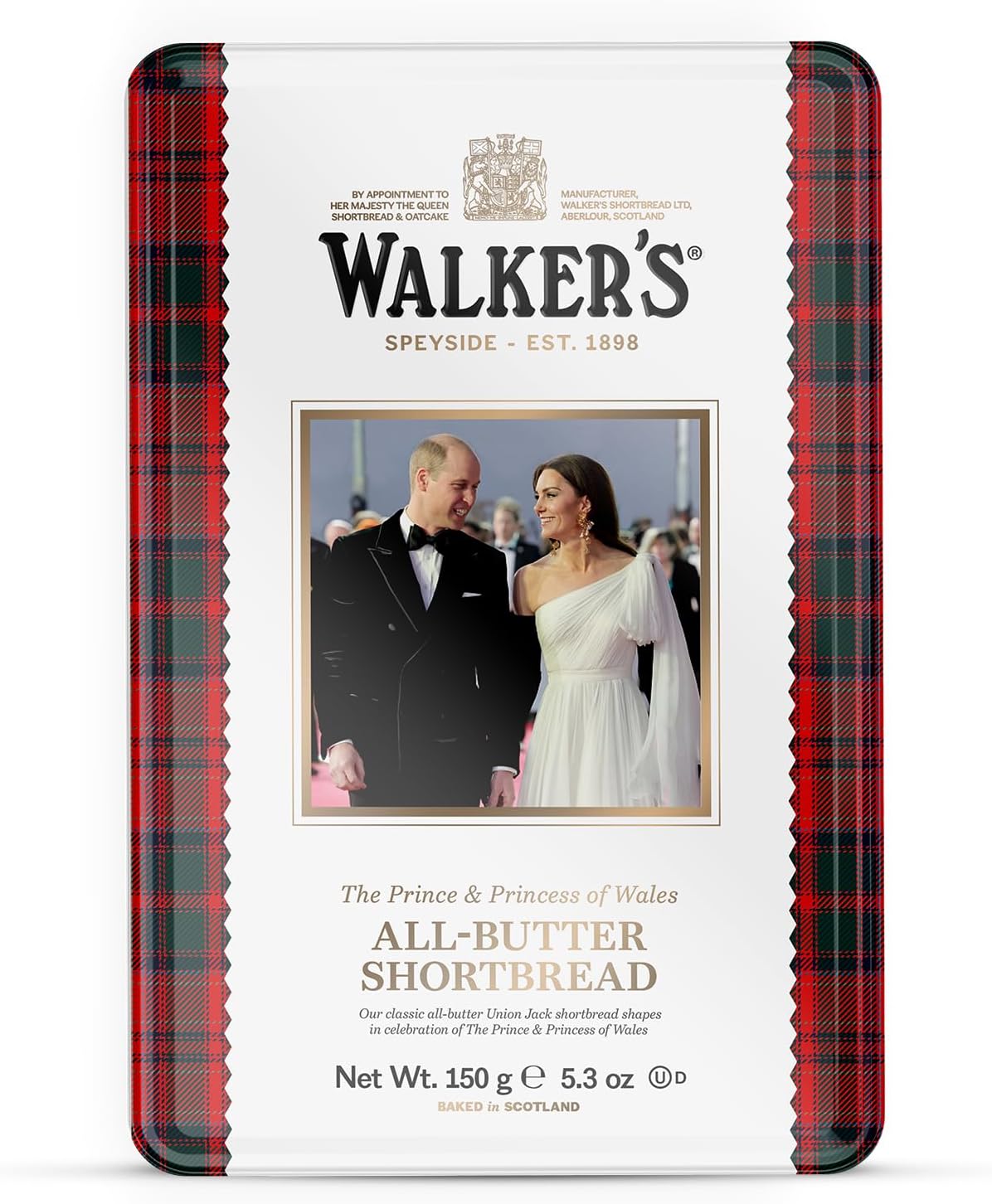 Amazon.com: Walker's Shortbread The Prince & Princess of Wales Limited ...