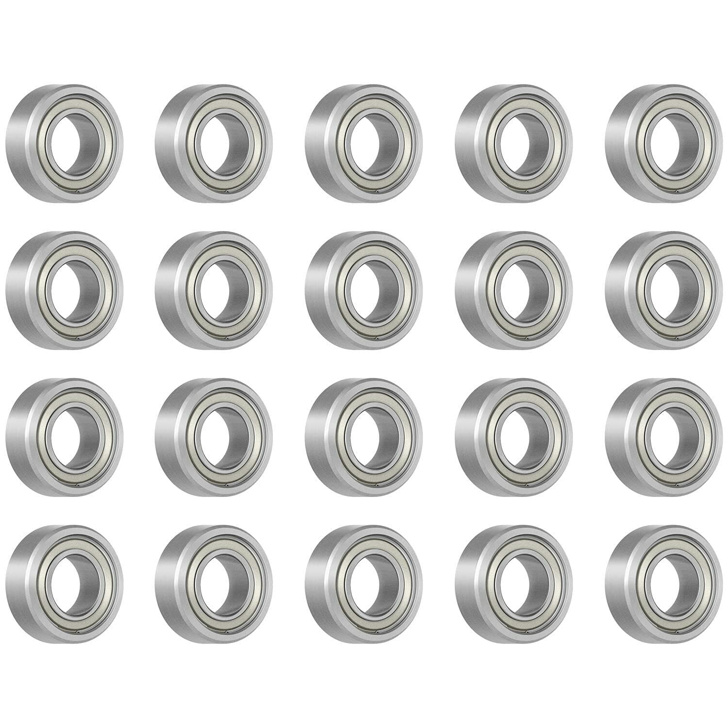 Replacemet Part for 20 Pack 687ZZ Double Shielded Ball Bearing Bearings ...