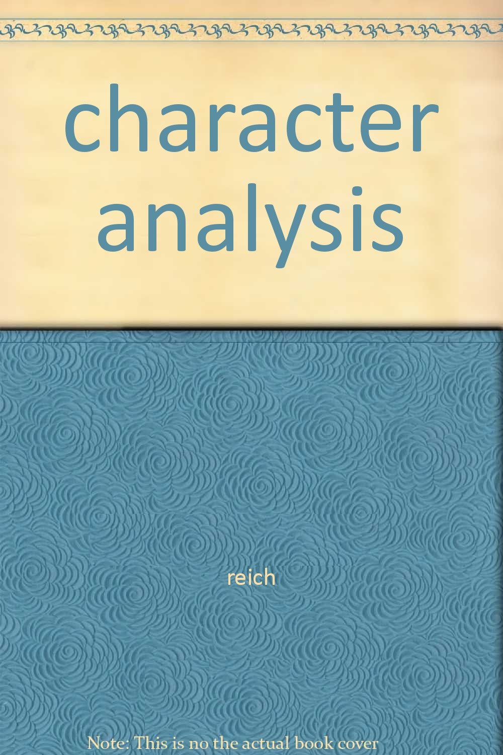 character analysis: Reich: Amazon.com: Books