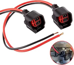 Amazon.com: Miytsya 2 PCS Fuel Injector Connector, EV6 EV14 Multi ...