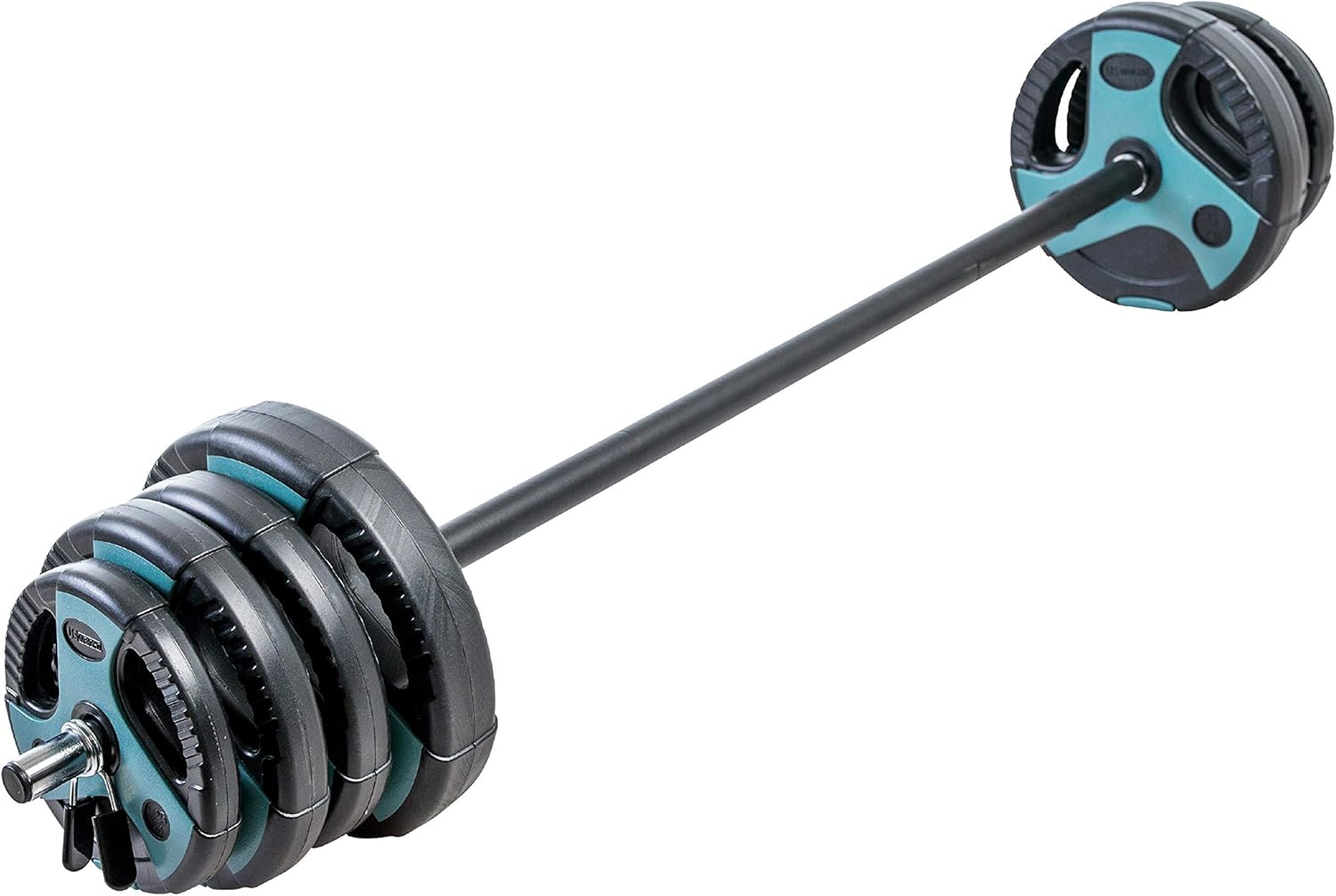 Amazon.com : US Weight 54 LB Perfect Barbell Weight Set for Home Gym ...