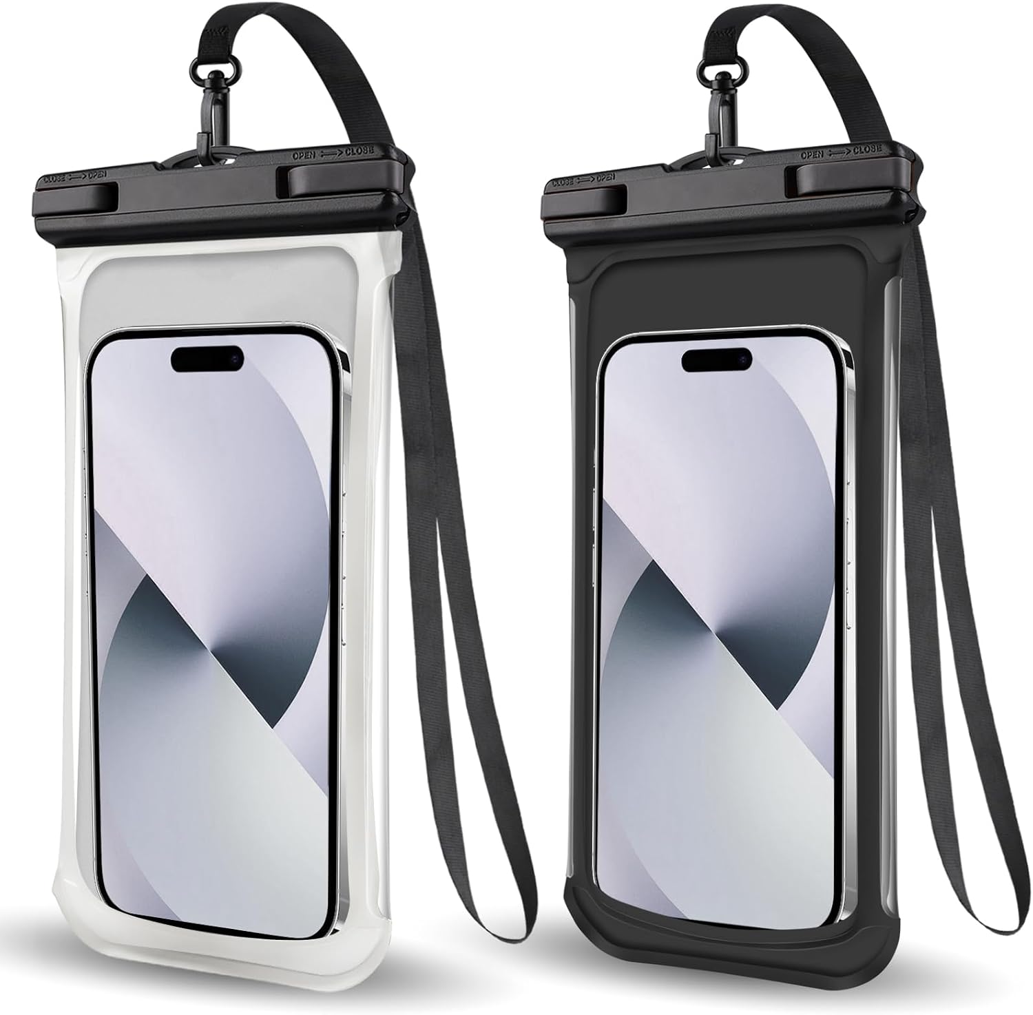 Amazon.com: 2PCS Waterproof Phone Pouch- [3D Design ], Waterproof Phone ...