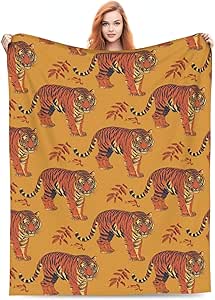 Amazon.com: amepay Tiger Blanket Gifts for Adult Kids Animal Tigers ...