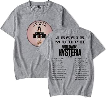 Jessie Music Murph T-Shirt Worldwide Hysteria Tour Shirt 2025 Women Men ...