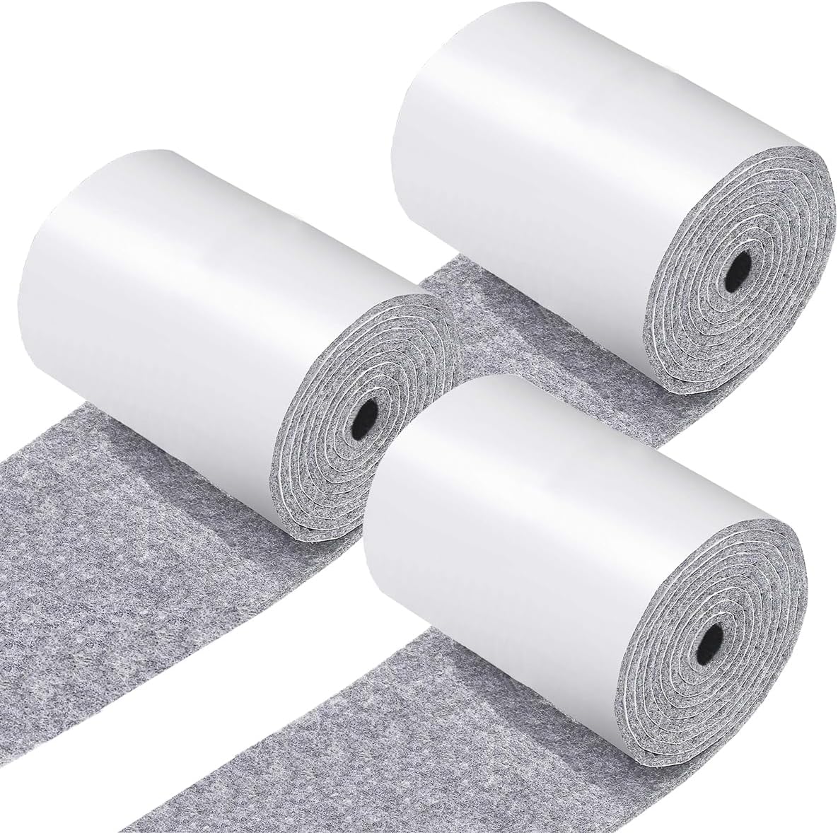 Shintop Felt Tape DIY Adhesive Heavy Duty Felt Strip Roll Cut into Any ...