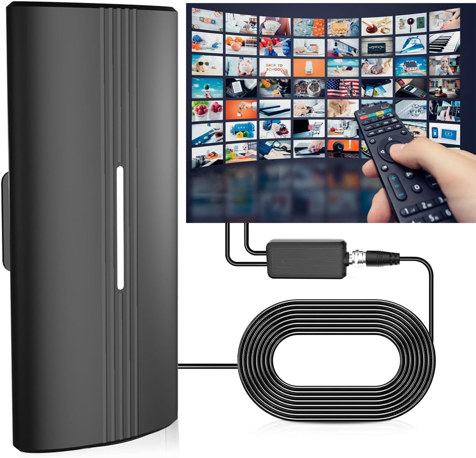 Wave Tune für TV Freeview Rewave -Antenne für den Innenbereich mit ...