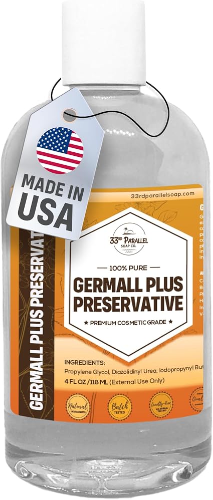 Amazon.com: GERMALL PLUS PRESERVATIVE Liquid (4 oz) Paraben-Free ...
