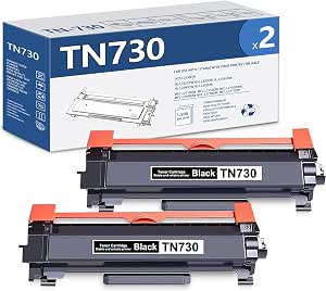 Amazon.com: TN-730 TN730 Black Toner Cartridge | High Yield ...