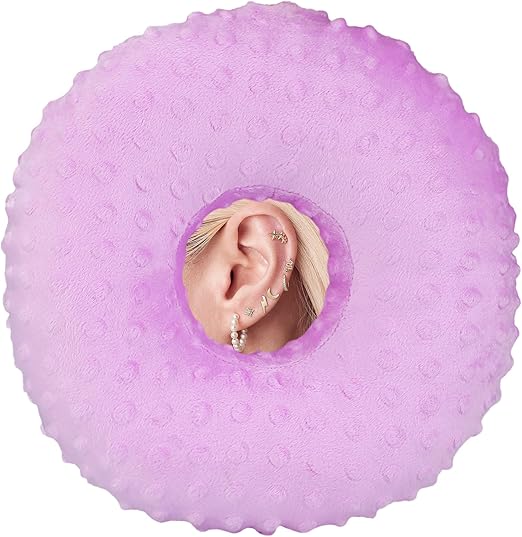 Amazon.com: BNRendles Ear Piercing Pillows for Side Sleeper with Ear ...