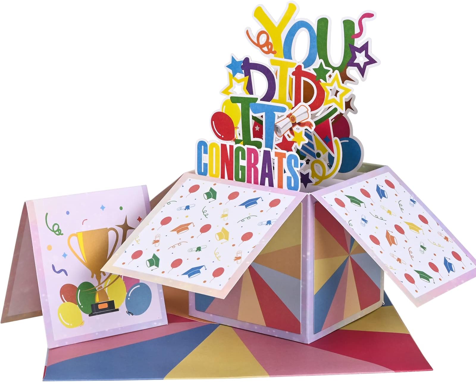Amazon.com : Graduation Greeting Card 2025-3D Pop Up Congrats Grad Gift ...