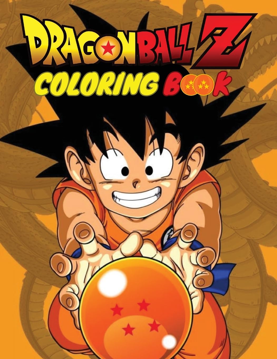 Epic Dragon Ball Coloring book Adventures: Unleash Your Super Saiyan ...