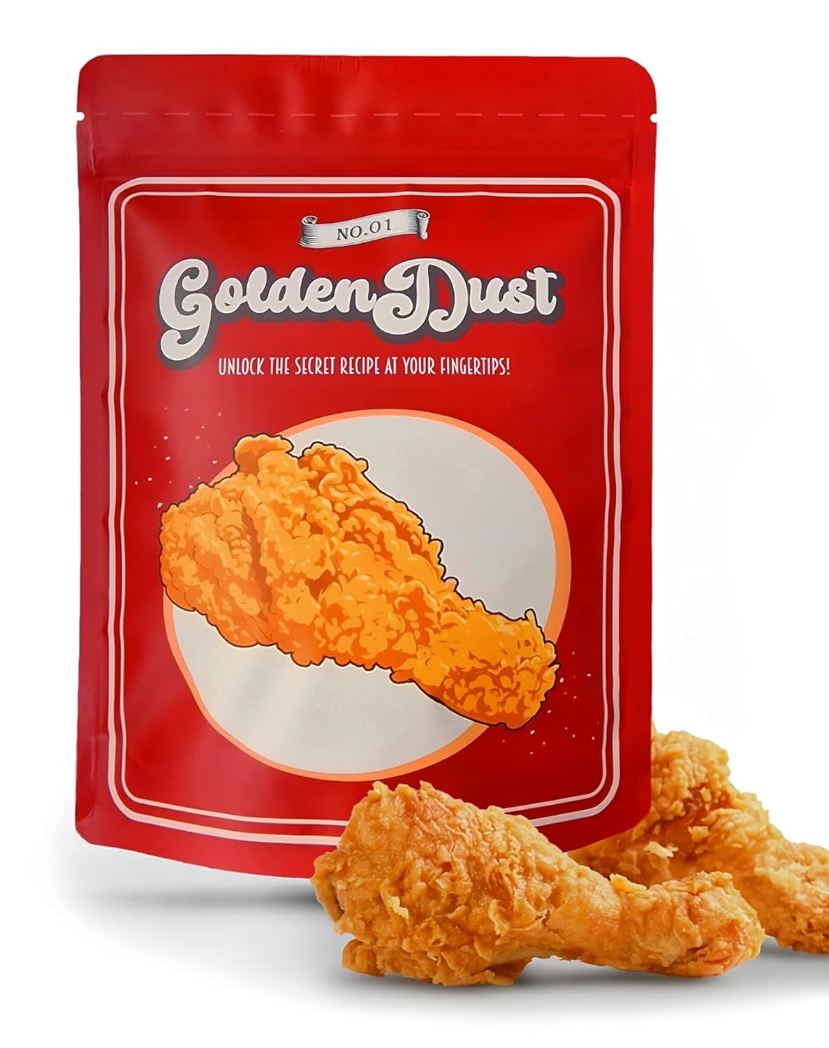 Golden Dust - Crispy Chicken Paniermehl/Chicken Panade für Frittiertes ...