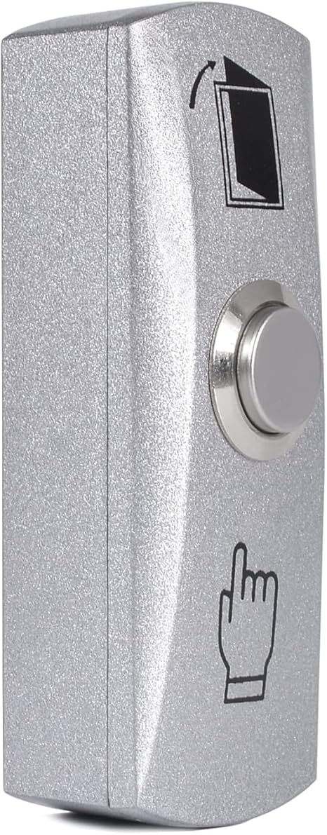 Amazon.com: Metal Panel Door Bell Push Buttons, Zinc Alloy Shell Push ...