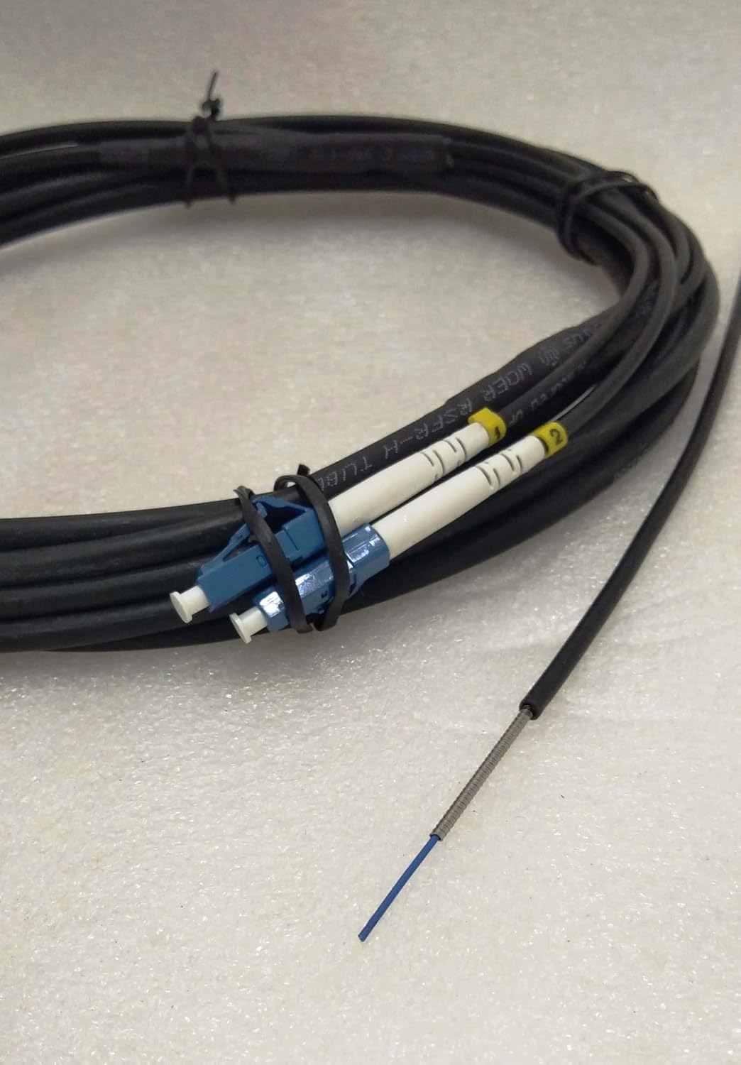 SKYWAVE CABLES LC/PC to LC/PC SM Duplex 5mtr Armoured Fiber Patch Cord ...