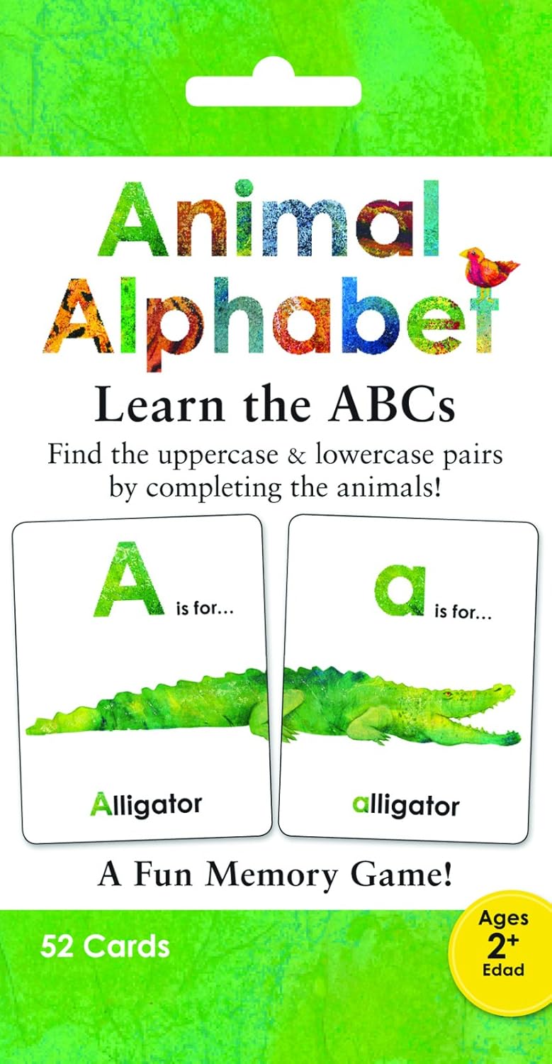 Animal Alphabet Memory Game: Learn the Abcs | Amazon.com.br