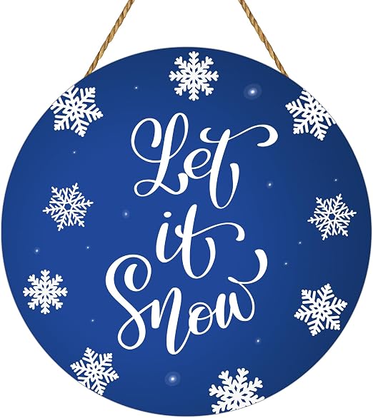 Amazon.com: Winter Decorations for Home Winter Wreaths for Front Door ...