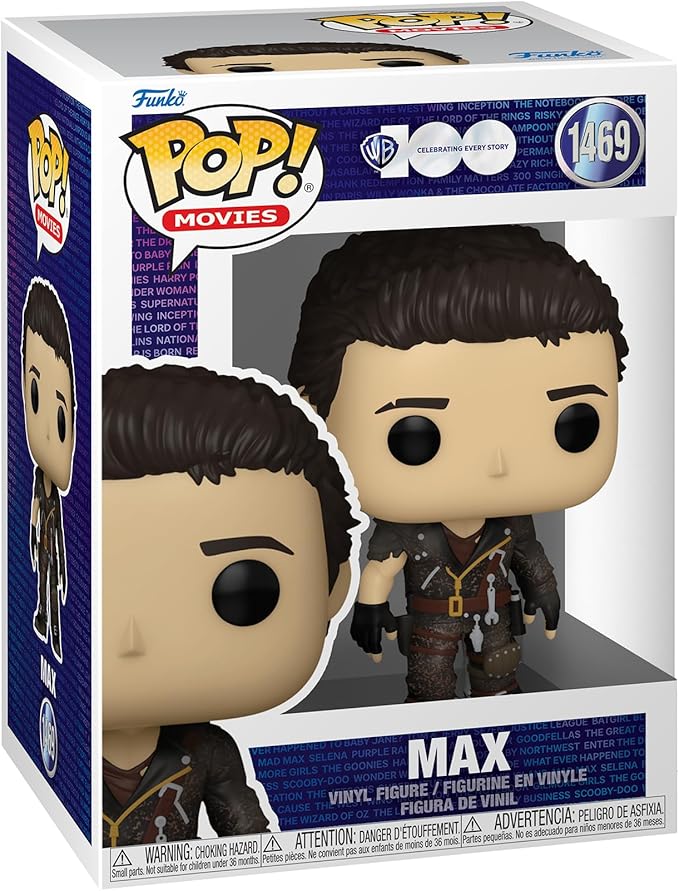 Funko Pop! Movies: WB 100 - Mad Max 2: The Road Warrior, Max : Amazon ...