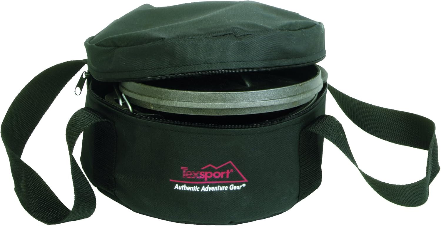 Texsport 2 Quart (10") Dutch Oven Carry/Storage Bag - Rugged Waterproof ...