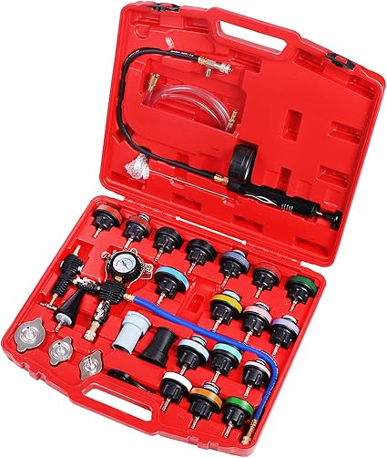 Amazon.com: JIFETOR Radiator Coolant Pressure Tester Vacuum Refill Tool ...