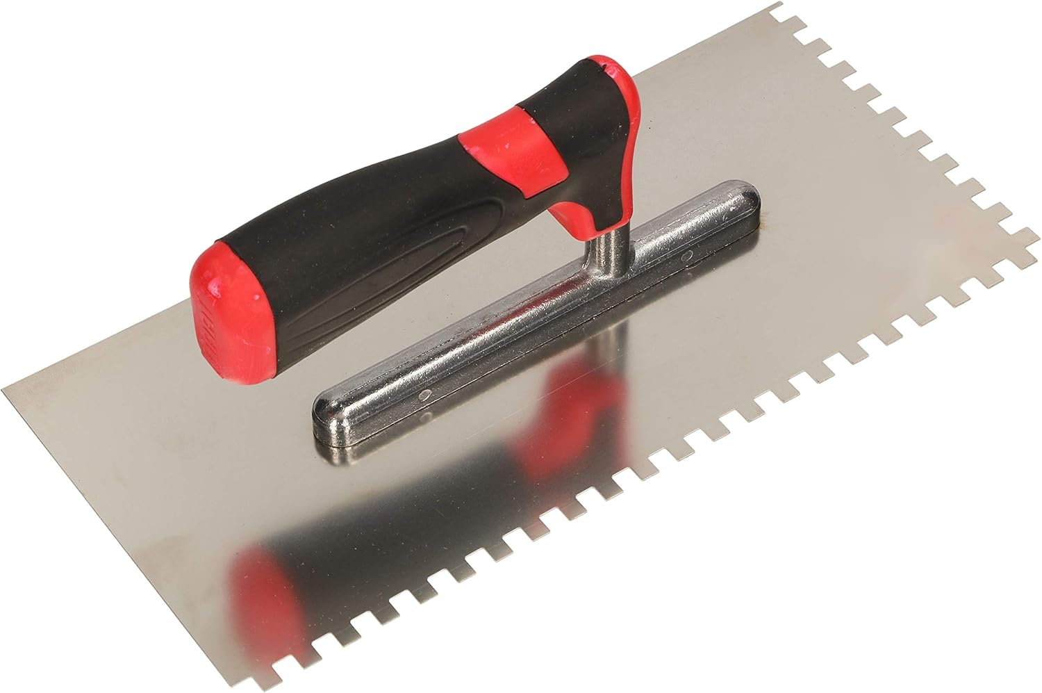 KOTARBAU® Stainless Steel Smoothing Trowel 270 x 128 mm with Teeth 6 x ...