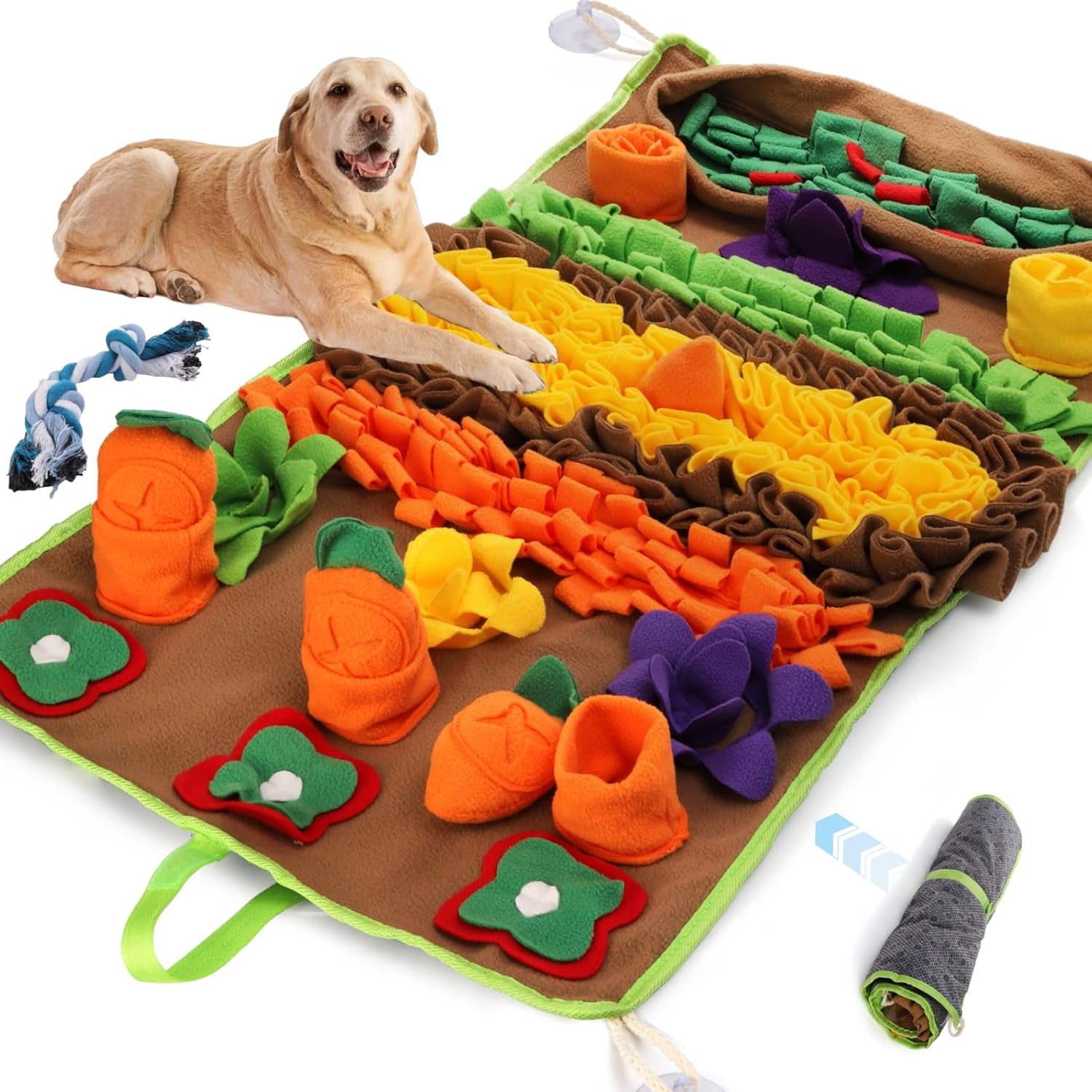 Amazon.com: Tlence 31" Snuffle Mat for Large Dogs, Washable Pet Sniff ...