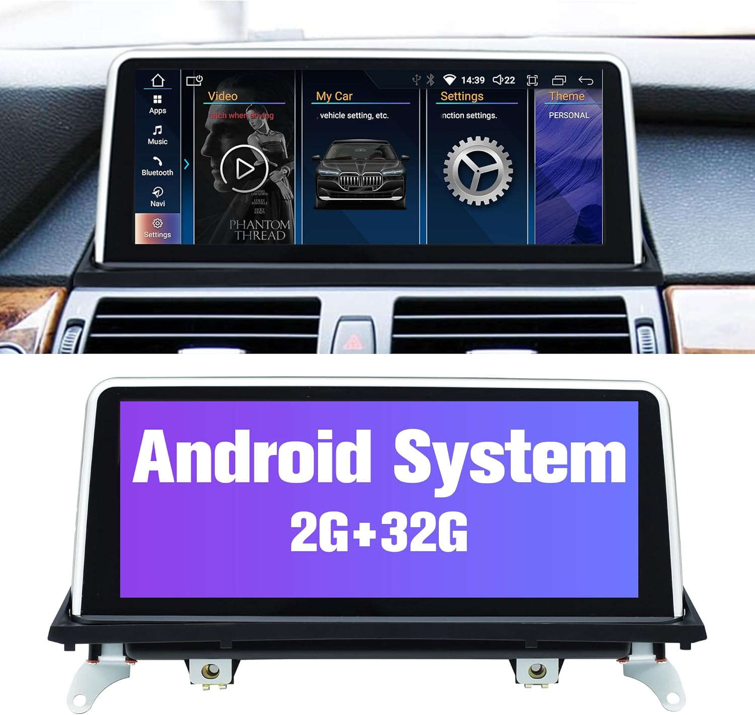 Amazon.com: Stereo for E70 E71: 32G Car Stereo with Bluetooth Apple ...