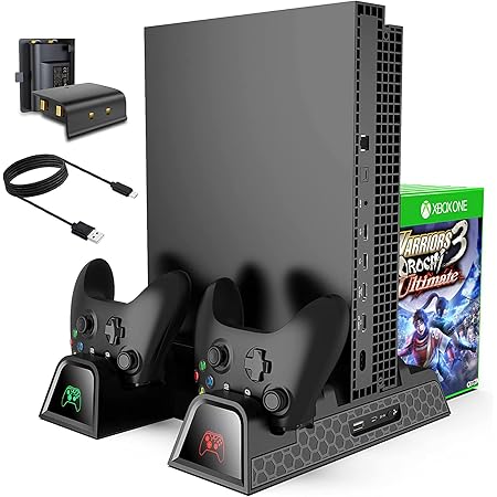 Amazon.com: OIVO Vertical Cooling Stand Compatible with Xbox ONE X/ONE ...