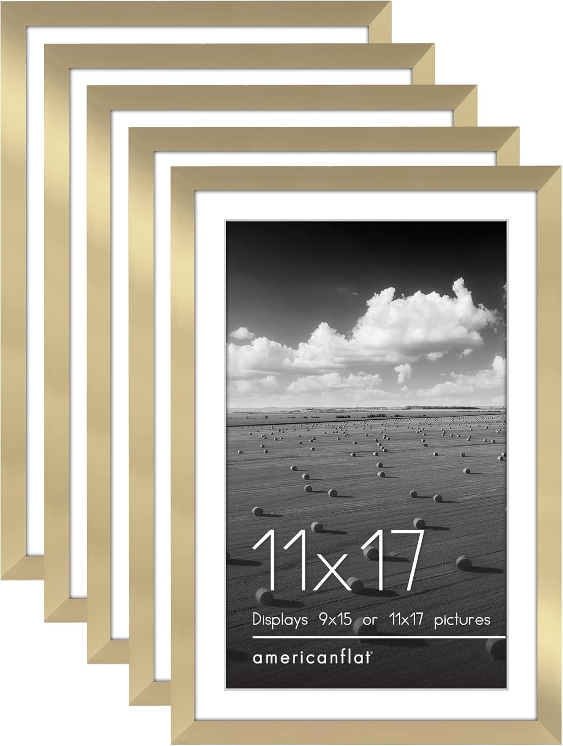 Amazon.com - Americanflat 11x17 Picture Frame with Polished Plexiglass ...