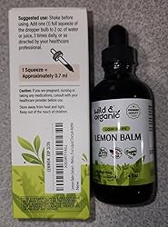 Amazon.com: Lemon Balm Tincture - Organic Lemon Balm Liquid Extract ...