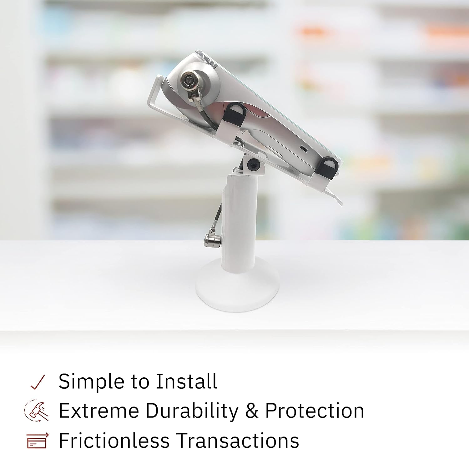 Secure and Versatile White Metal Stand for DCCStands Nepal | Ubuy