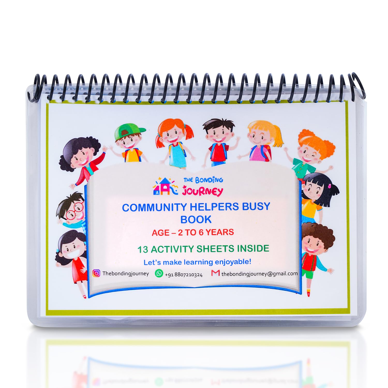 COMMUNITY HELPERS BUSY BOOK | Montessori Busy Book| Preschoolers ...