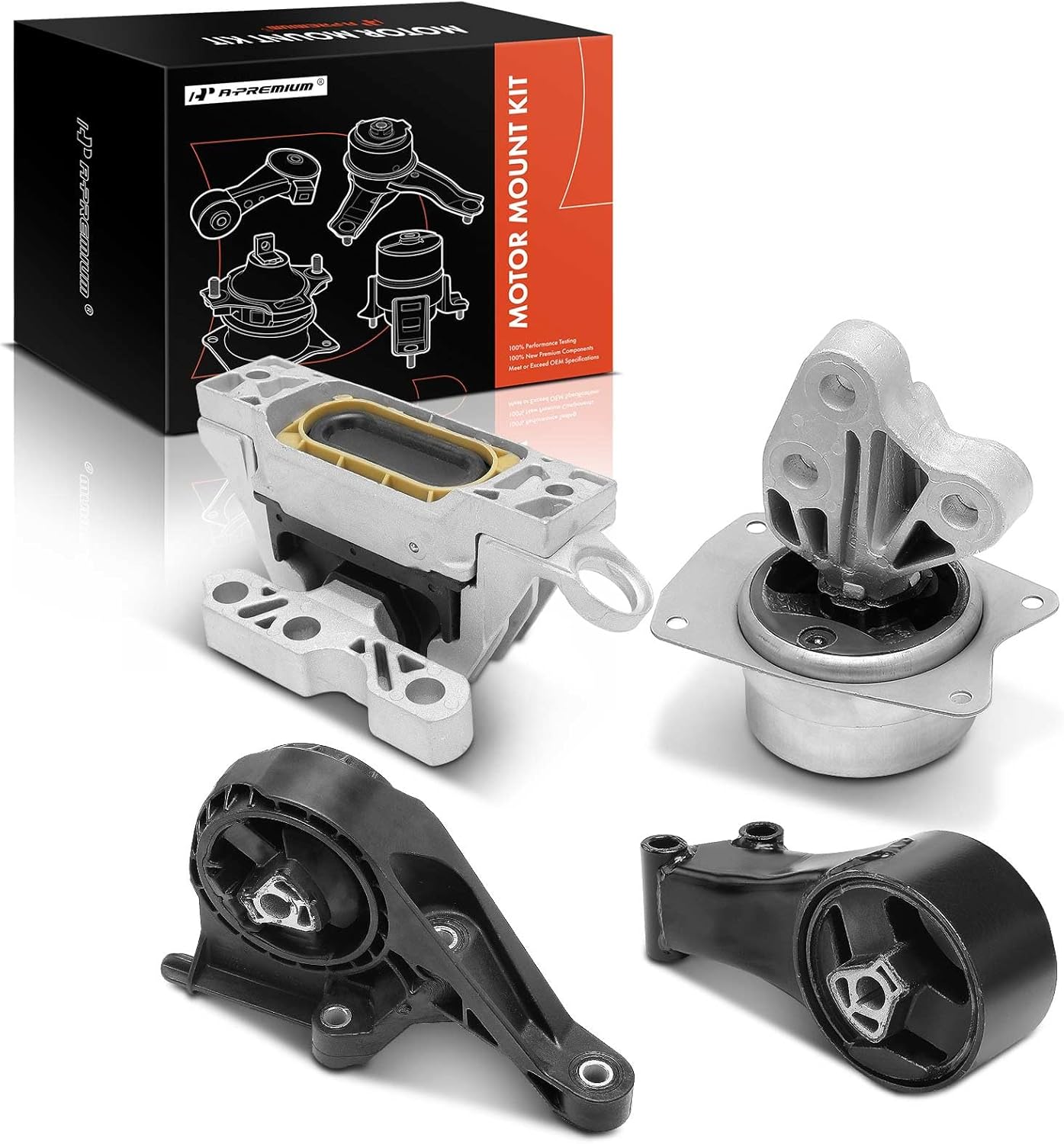 Amazon.com: A-Premium Engine Motor and Transmission Mount Kit ...