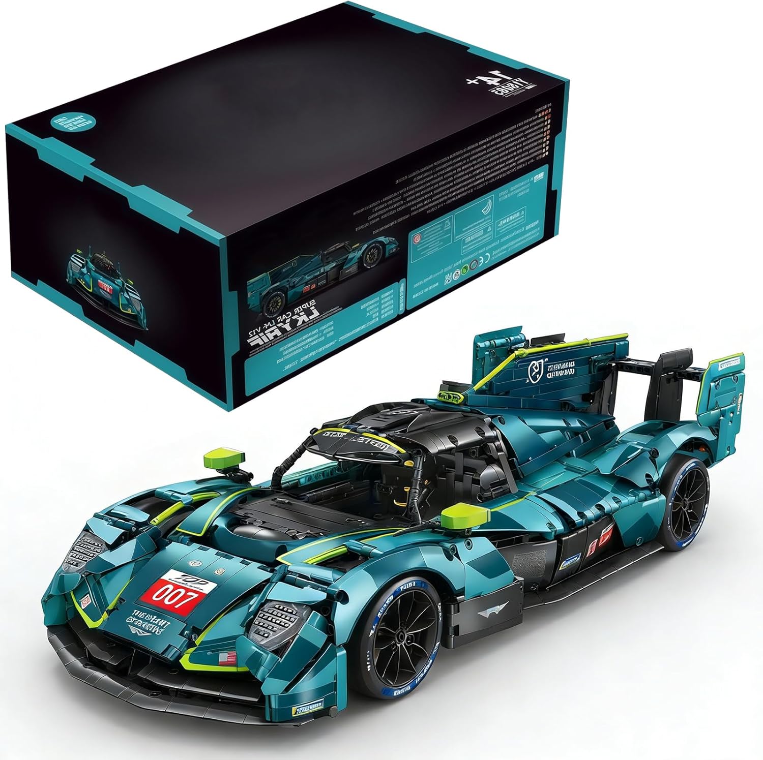 Amazon.com: AOUHMN AMR-LMH Hybrid Hypercar Model Car Kits, Building Set ...