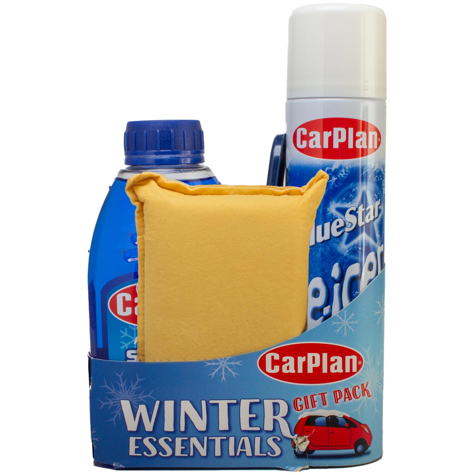 CarPlan, 4 Piece Winter Essentials Gift Pack, 300 ml De-Icer, 500 ml ...