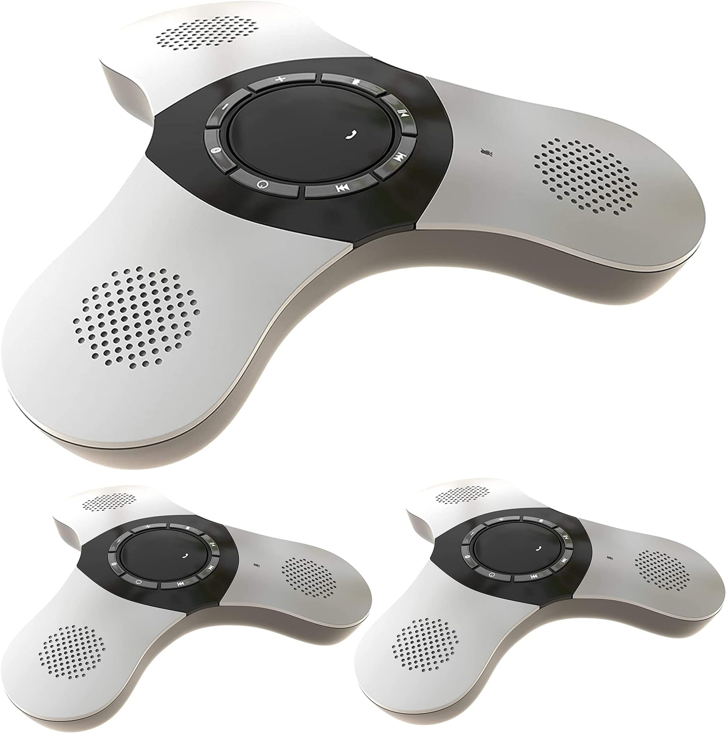 Amazon.com: Bluetooth Conference Speaker with Microphone & Premium 360 ...