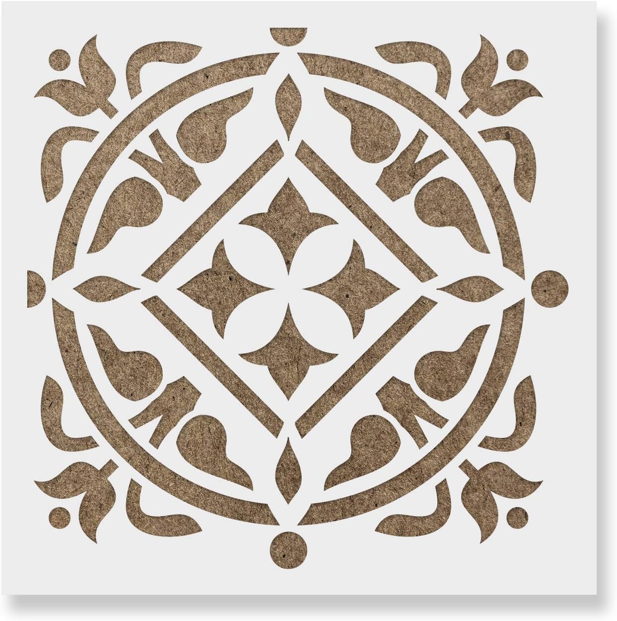 Amazon.com: Maria Tile Stencil - Kitchen Tile Stencil, Tile Paint ...